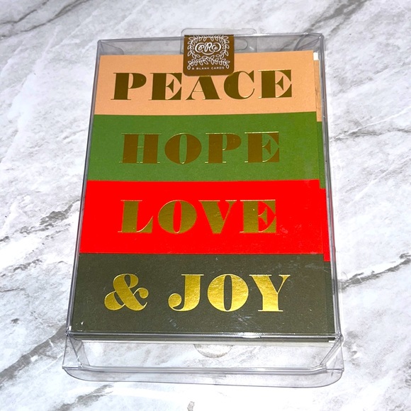 Rifle Paper Co. | Holiday | New Rifle Paper Co Peace Hope Love Joy ...